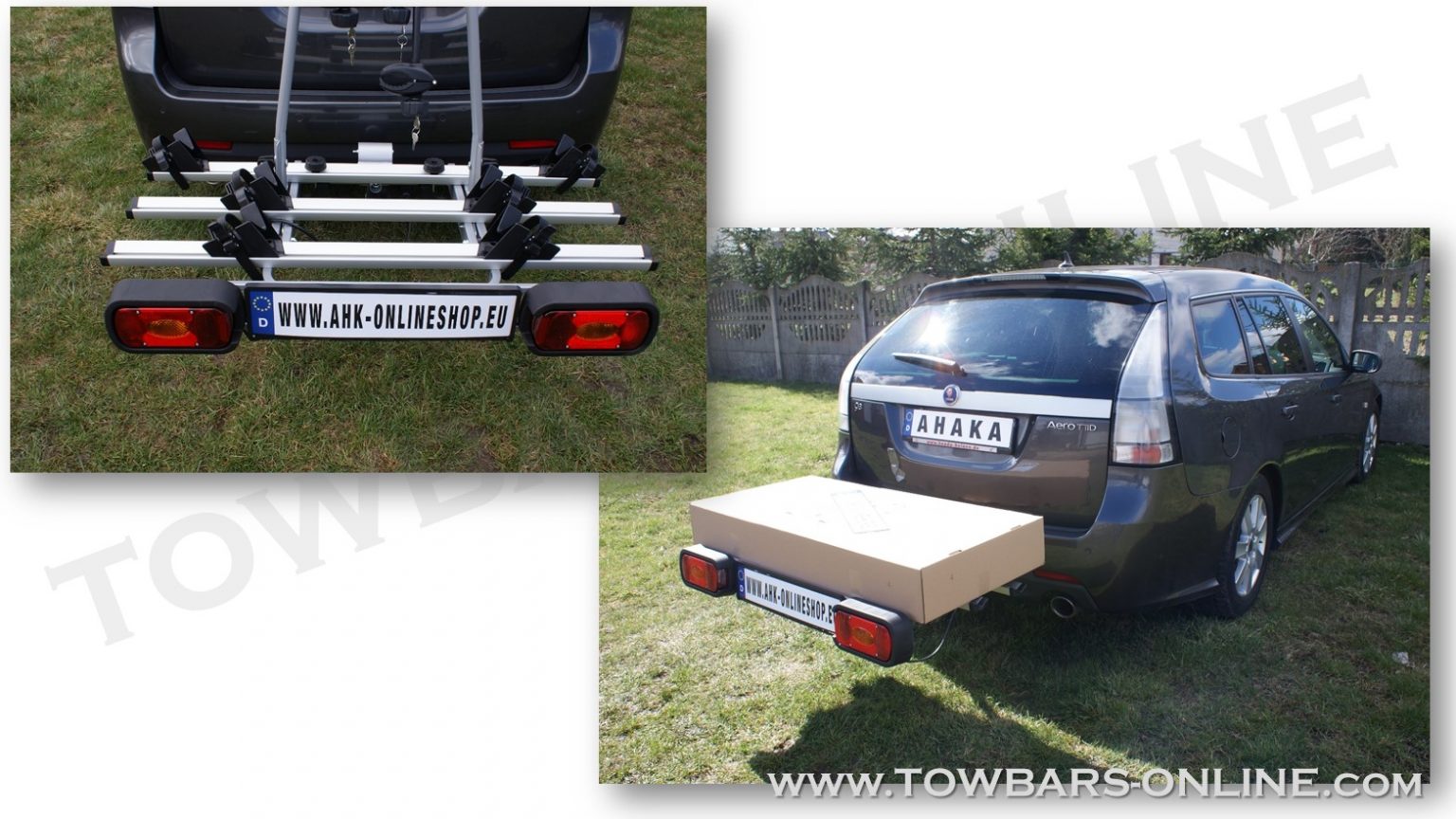 AHIRO Fahrradträger von AHAKA - für 2, 3, 4 Fahrräder